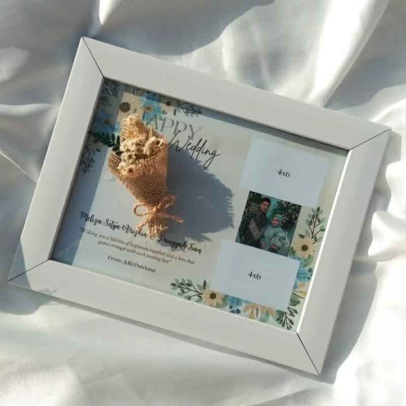 Jual HADIAH 2D FLOWER IN FRAME HADIAH WISUDA HADIAH ANNIVERSARY HADIAH ...