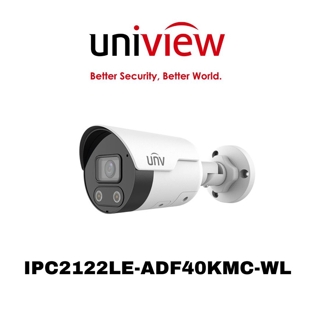 Jual Uniview CCTV 2MP HD ColorHunter Mini IR Fixed Bullet Network Camera (IPC2122LE-ADF40KMC-WL ...