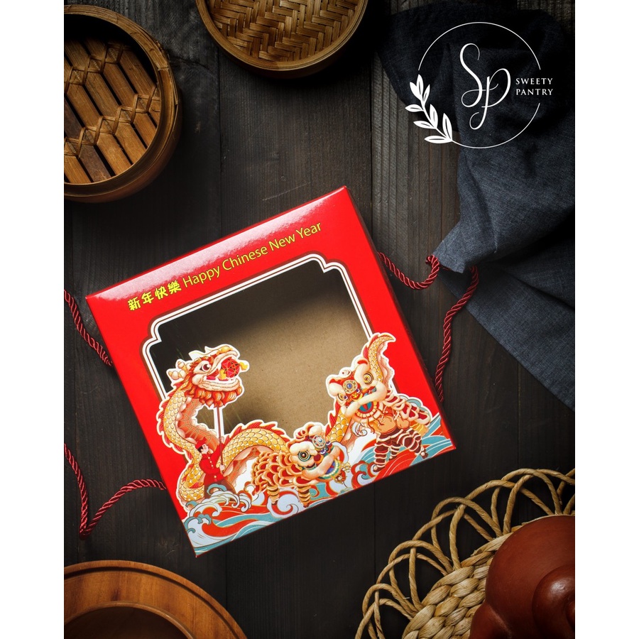 Jual Hongli - Box Dus kemasan packaging Kotak Hampers packaging kue ...