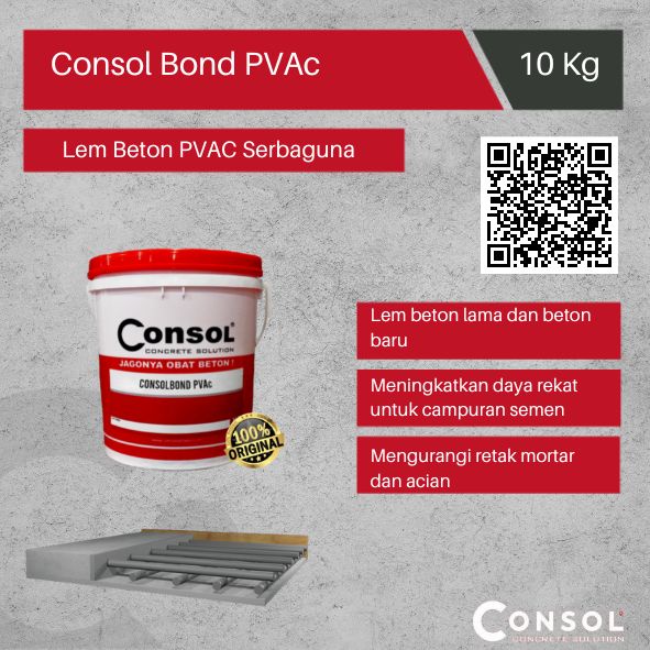 Jual Consol - Consol Bond PVAc Lem Perbaikan Retakan dan Lubang di ...