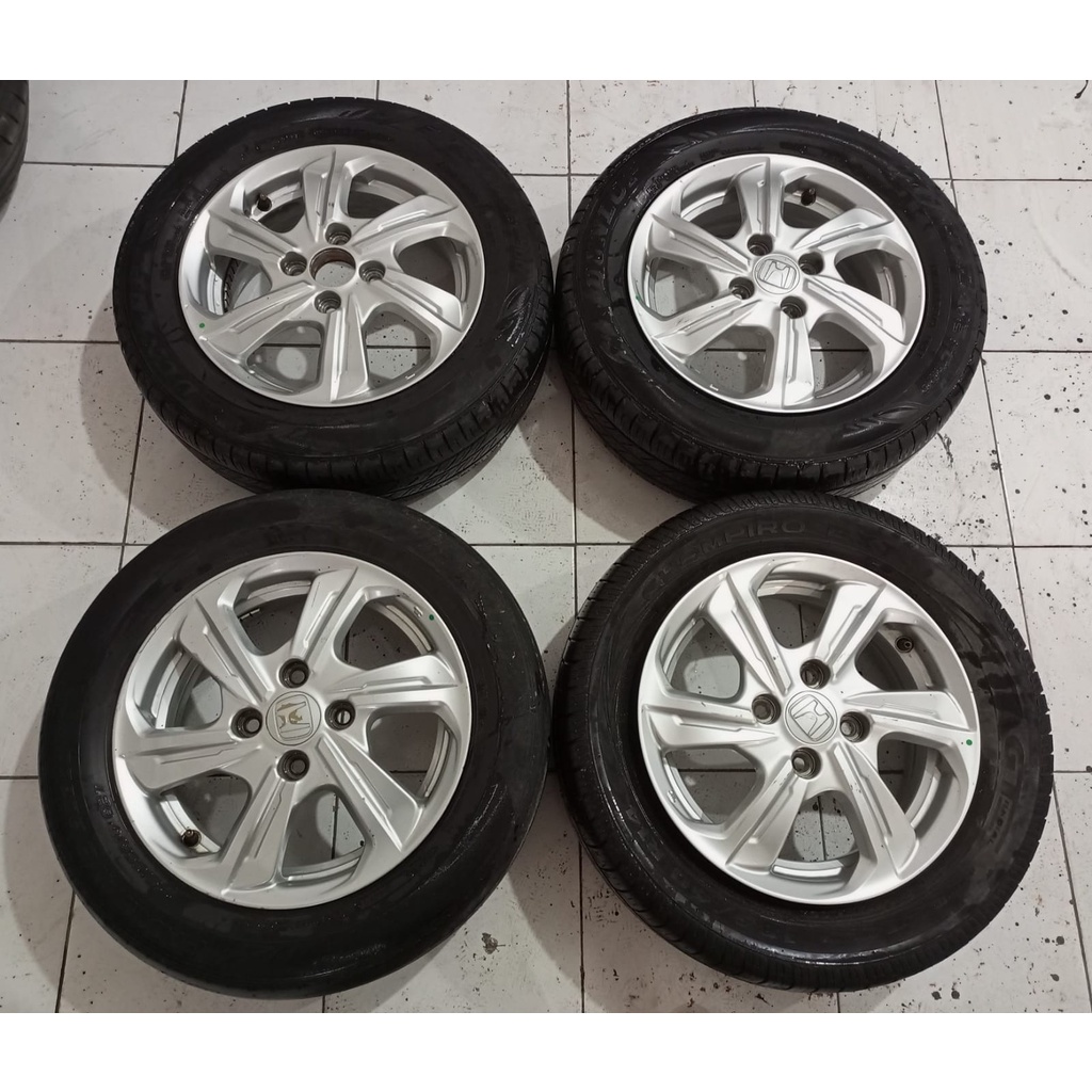 Jual VELG MOBIL SECOND STANDAR BRIO E RING 14 PCD 4X100 + BAN 175 65 ...