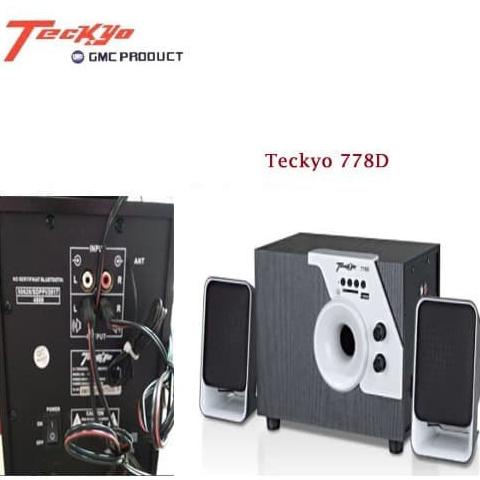 Jual SPEAKER AKTIF BLUETOOTH MULTIMEDIA GMC TECKYO 778D SUPER WOOFER ...