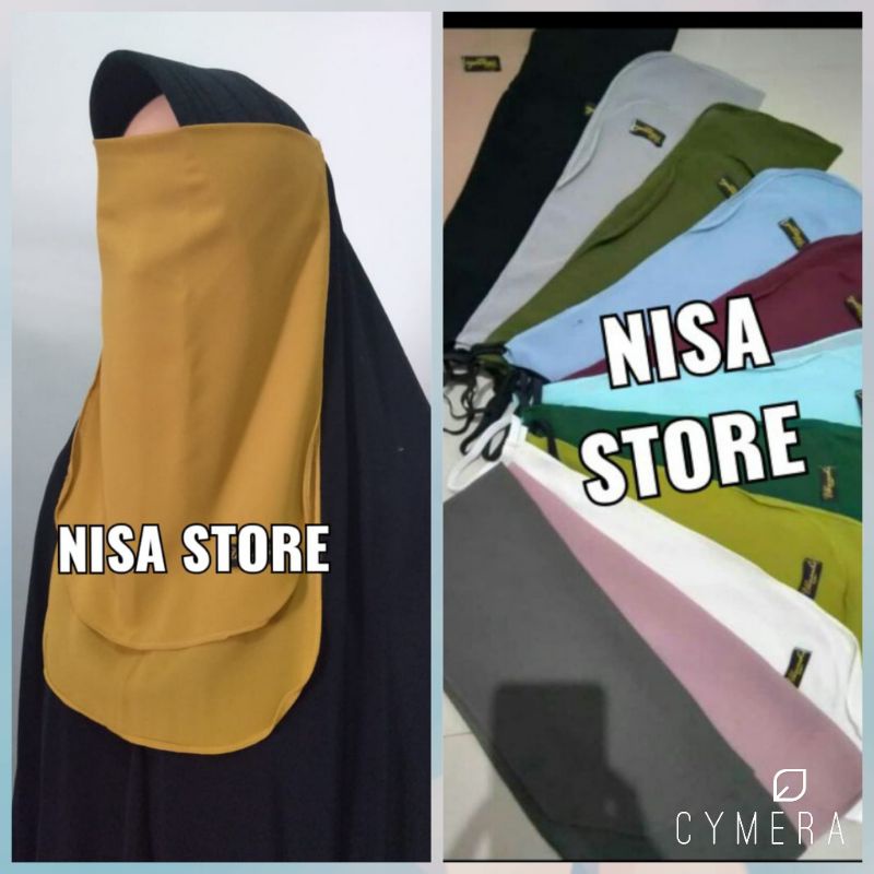 Jual cadar 2 layer premium /cadar ceruty/cadar tali karet | Shopee Indonesia