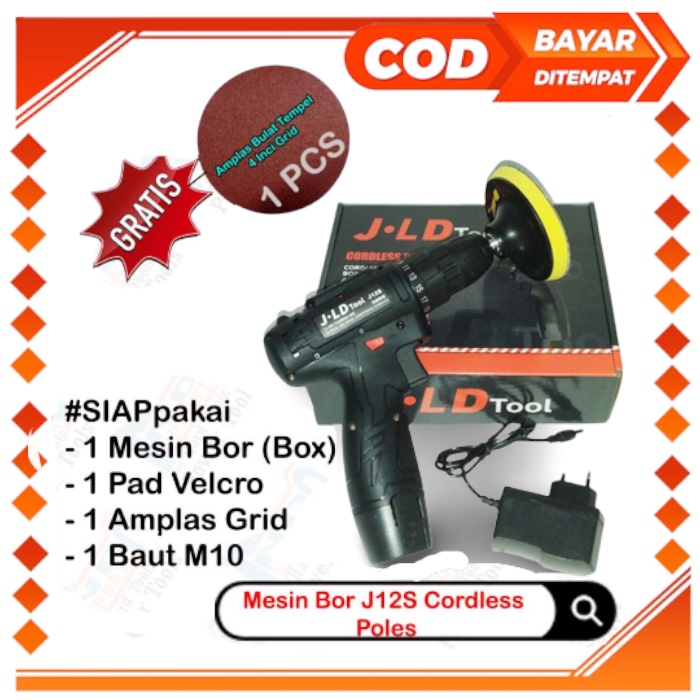 Jual Mesin Bor Portable Baterai Jadi Mesin Poles Mobil Motor Bor ...