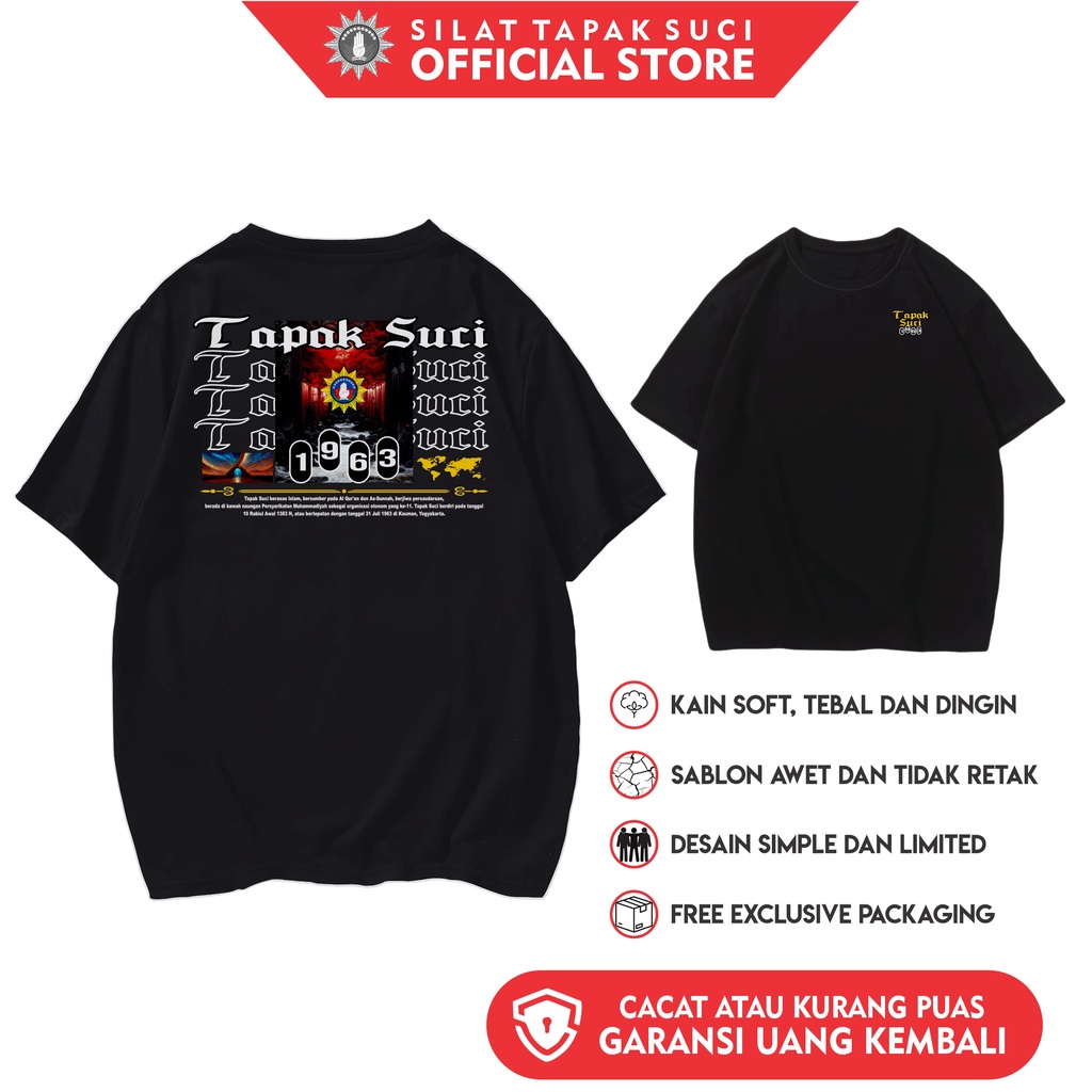 Jual Kaos Tapak Suci Kode 1963 Kaos TS 1963 Distro Tapak Suci | Shopee ... Jual Kaos Tapak Suci Kode 1963 Kaos TS 1963 Distro Tapak Suci | Shopee ...