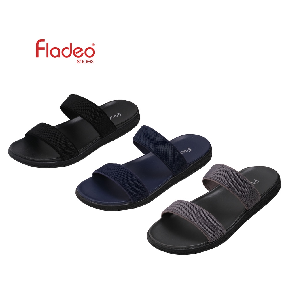 Jual Fladeo D22/MDS410-2AH/Sandal Slide Pria [ Slipper Sandals ...