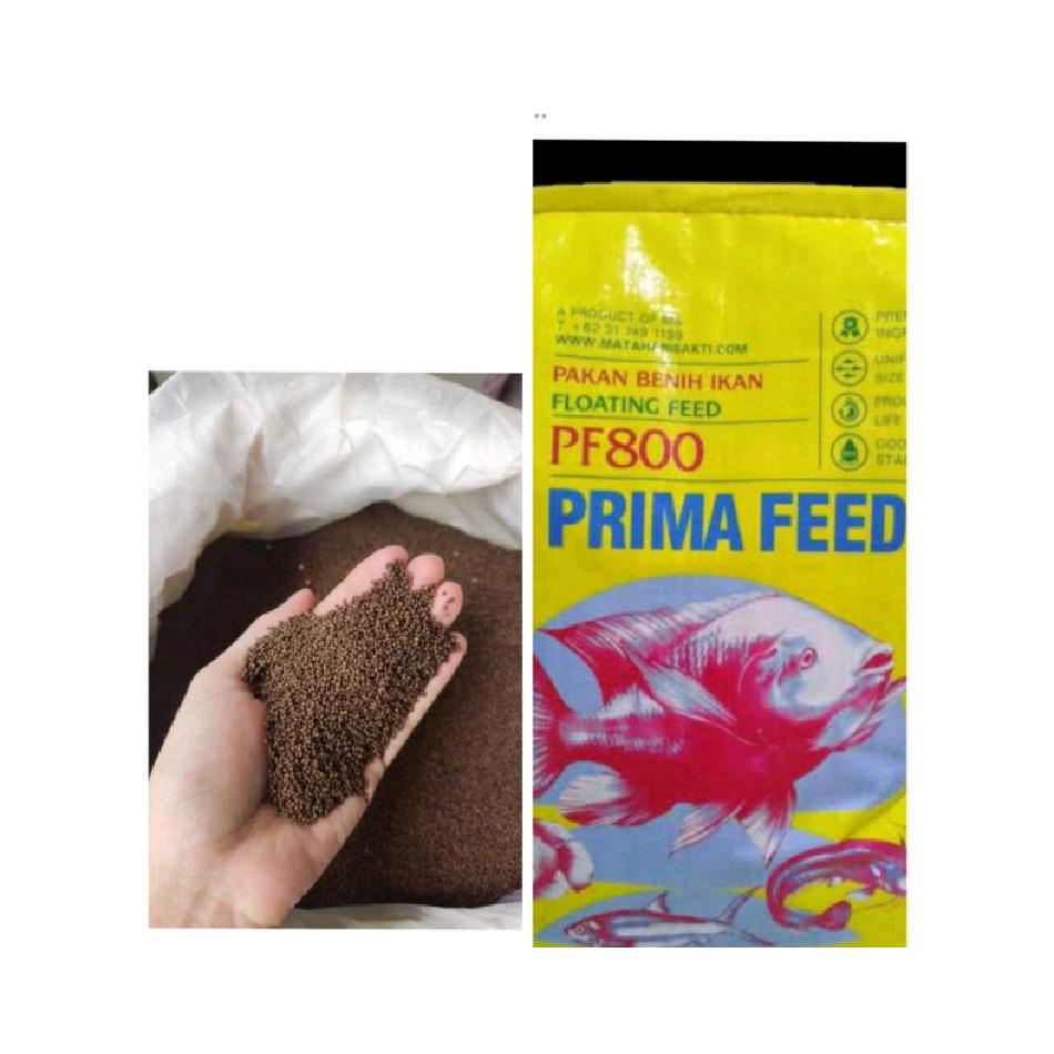 Jual REPACK 1kg pakan/pelet ikan merk PF-800 Prima Feed ORIGINAL 100% ...