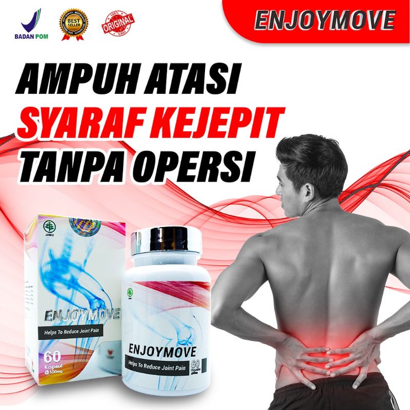 Jual Enjoymove obat asli herbal saraf kejepit dan nyeri sendi original | Shopee Indonesia