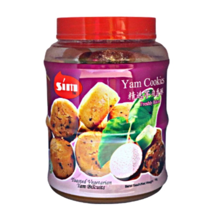 Jual Yam Cookies, Keladi/Taro Cookies Malaysia 1kg Vegetarian | Shopee ...