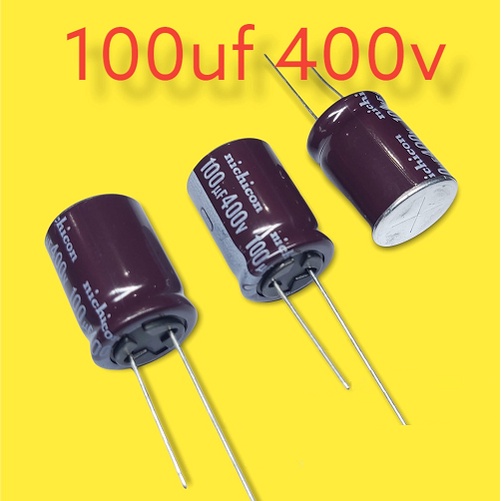 Jual Elco 100uF/400V 100/400V Capacitor Elko 100uF 400V 100 Mikro 400 ...