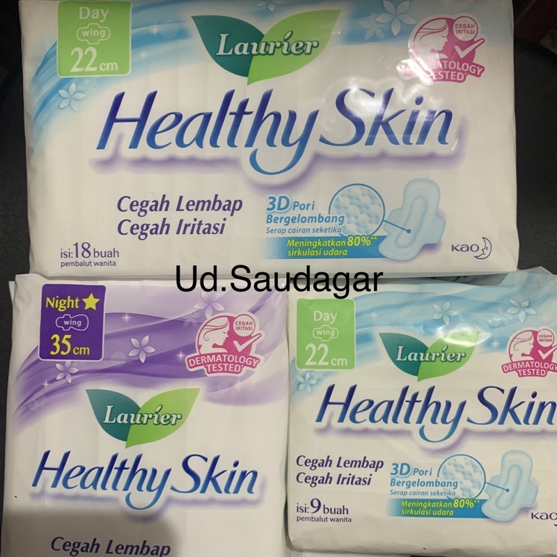 Jual Laurier Wing Healthy Skin Day 22 cm / Night 35cm | Shopee Indonesia