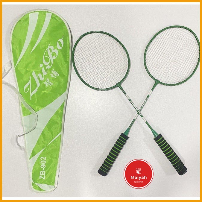 Jual Raket Bulu Tangkis Badminton Dewasa Racket Kuat enteng isi 2 + Tas ...