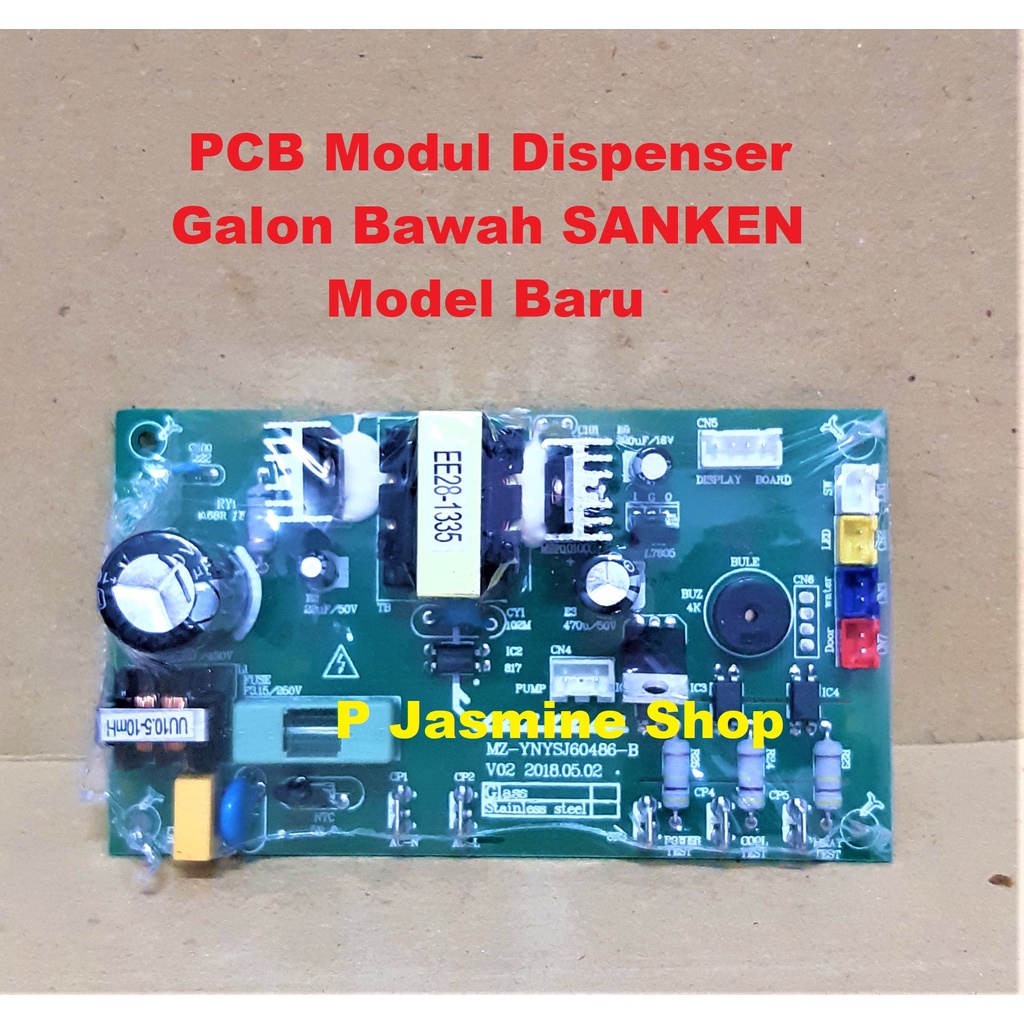 Jual PCB Modul Dispenser Galon Bawah SANKEN Model Baru Soket Warna ...