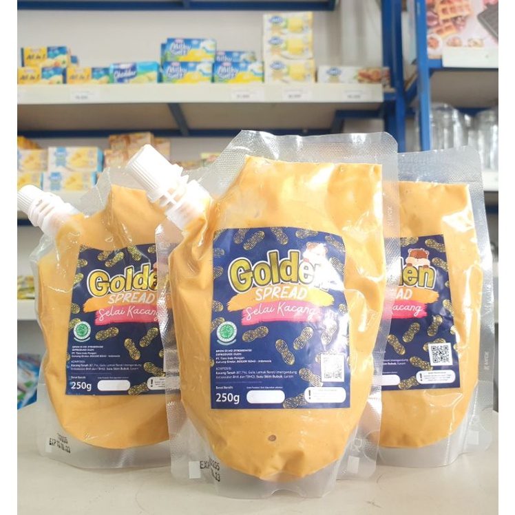 Jual Selai Kacang Golden Nut 250Gr / Peanut Butter Golden Nut 250Gr ...