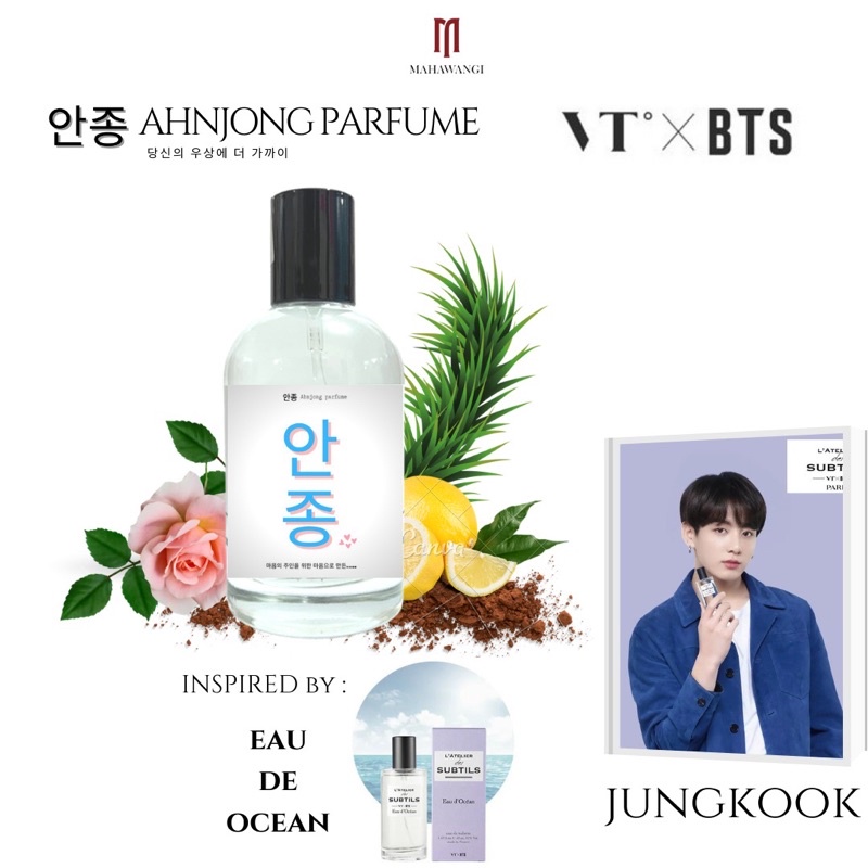 Jual Parfum Tahan Jungkook bts Parfum Korea inspired by VT x BTS Eau de Ocean - ANNYEONG PARFUM ...