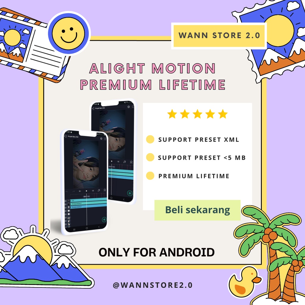 Jual Alight Motion Premium Lifetime No Watermark Shopee Indonesia