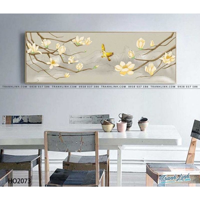 Jual Lukisan realist ranting pohon dan burung | Shopee Indonesia