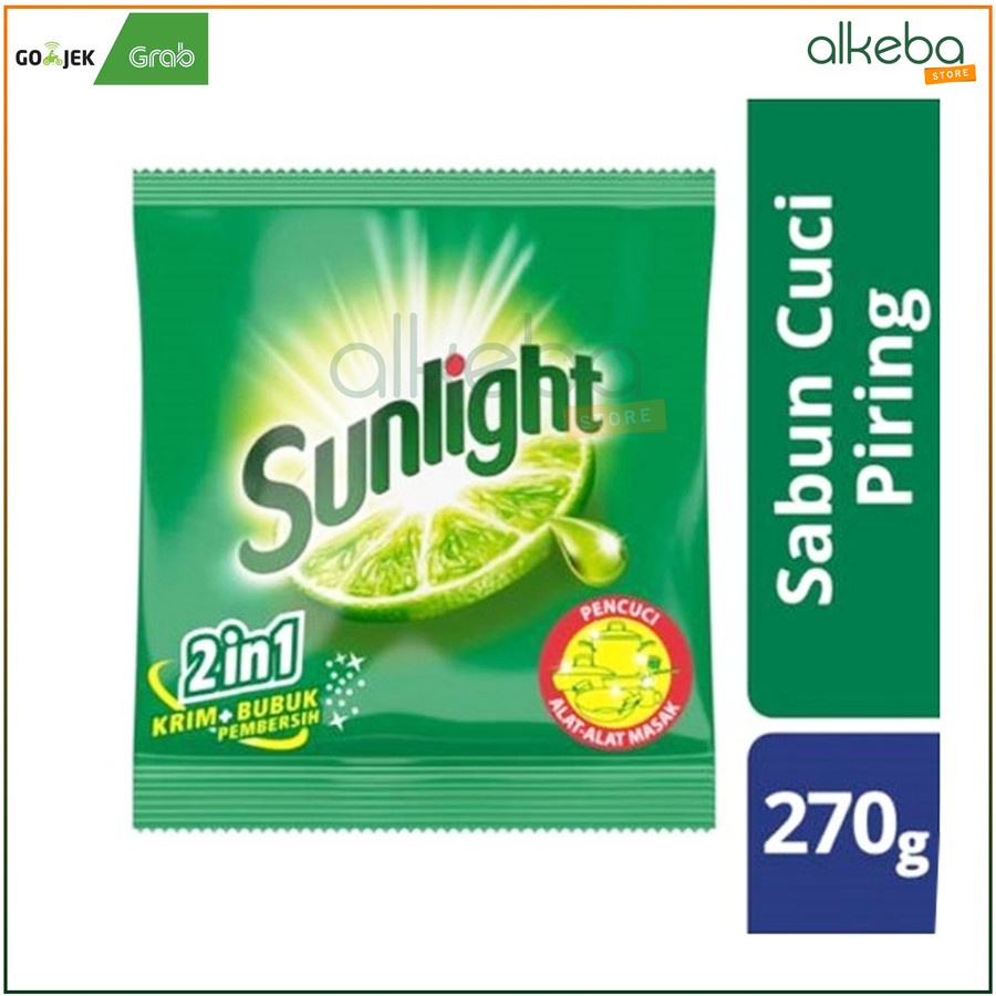 Jual Sunlight Cream Sabun Cuci Pencuci Piring Jeruk Nipis Lime 270 gr ...