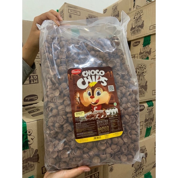 Jual Simba Choco Crunch Chips Coklat 500 gr (1/2 kg) | Shopee Indonesia