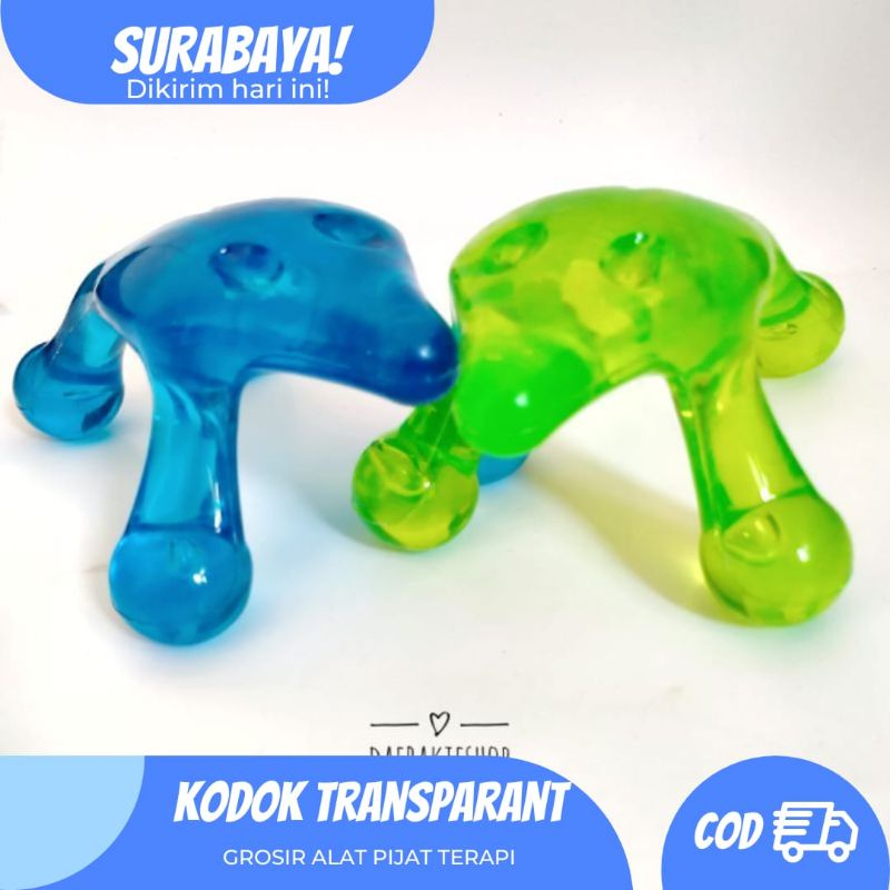 Jual Pijat Refleksi Kodok Transparant / alat pijat modern / alat pijat ...