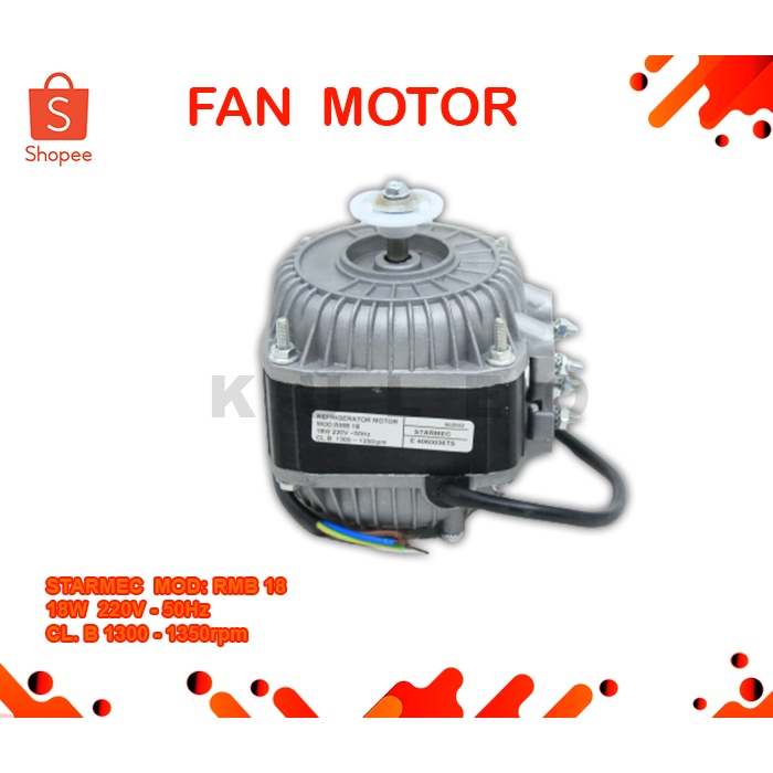 Jual Fan Motor Kulkas 18w - Dinamo Motor Starmec - Motor Kondensor ...