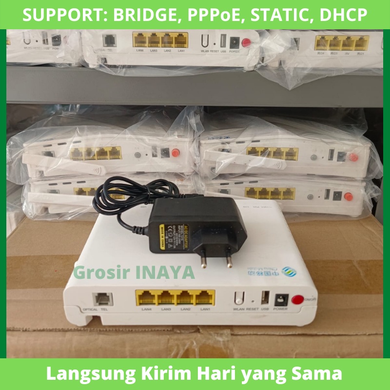 Jual ROUTER MODEM WIFI ZTE F460 Internal Antena ONU EPON | Shopee Indonesia