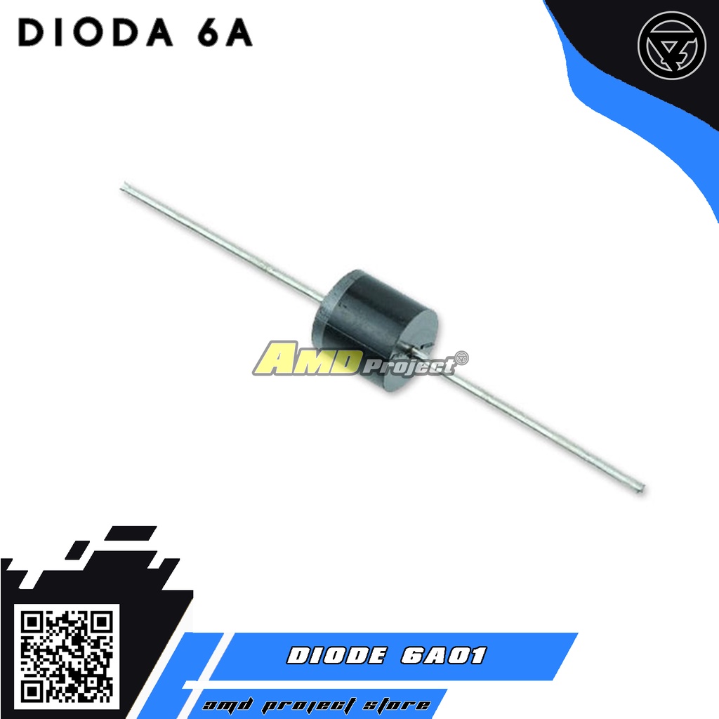 Jual Dioda 1N6A01 6A 100V 6 Ampere Diode Rectifier IN6A01 10 01 6A10 ...