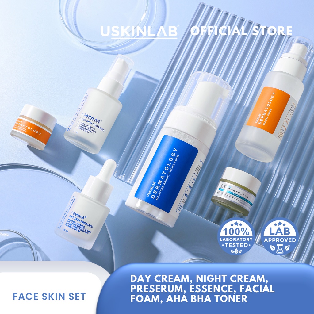 Jual Uskinlab Dermatology Skincare Premium+ Face Treatment Best ...