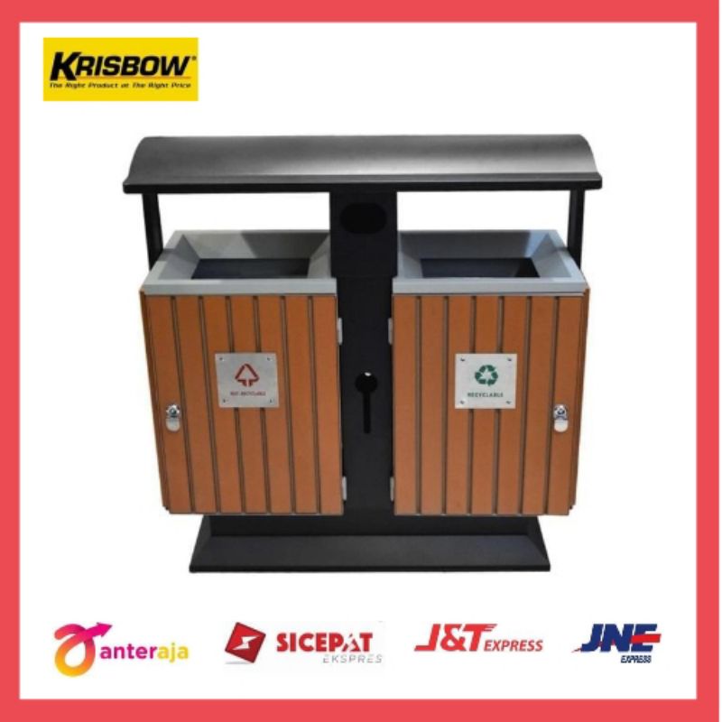 Jual Krisbow Tempat Sampah Daur Ulang / Tempat Sampah Stainless Motif ... Jual Krisbow Tempat Sampah Daur Ulang / Tempat Sampah Stainless Motif ...