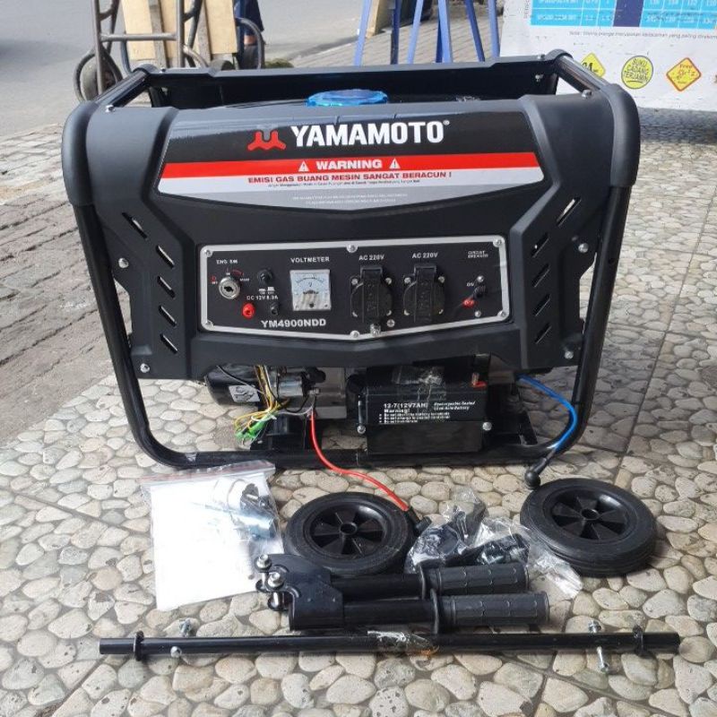 Jual Genset Bensin YAMAMOTO 3200 Watt YM 4900 NDD Generator Listrik ...