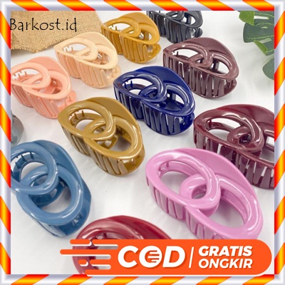 Jual Jedai Jumbo Jepit Rambut Model Channel Jepit Salon Ready Panjang 8 ...