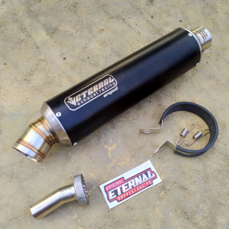 Jual PROMO Silincer eternal Exhaust original warna hitam doff powder ...