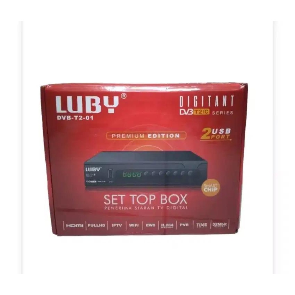 Jual STB TV Digital Luby DVB T2-01 Set Top Box Tv Digital Receiver | Shopee Indonesia