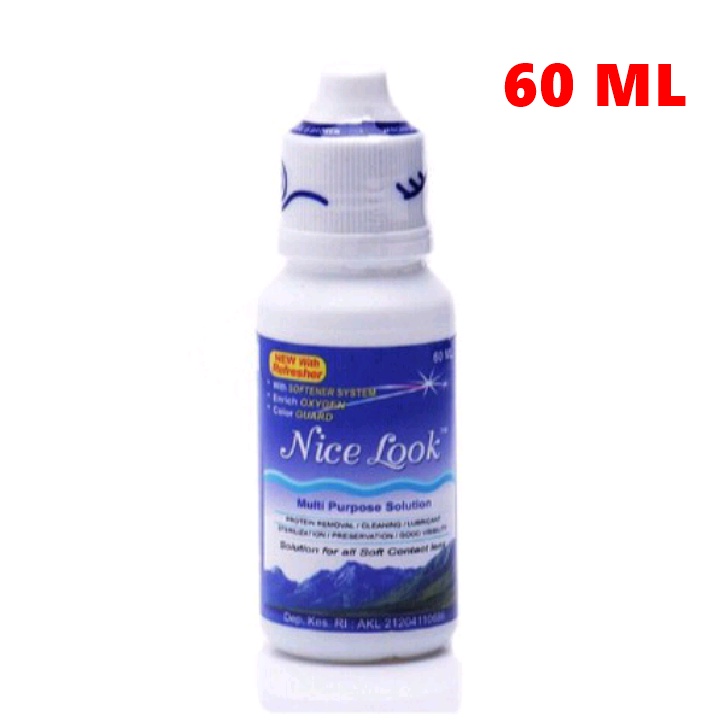 Jual CAIRAN SOFTLENS NICE LOOK 60 ml | Shopee Indonesia