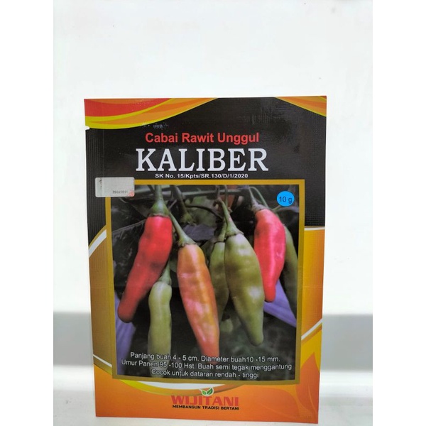 Jual Benih Cabe Rawit Kaliber cabai kaliber 10 Gr kemasan pabrik Asli ...