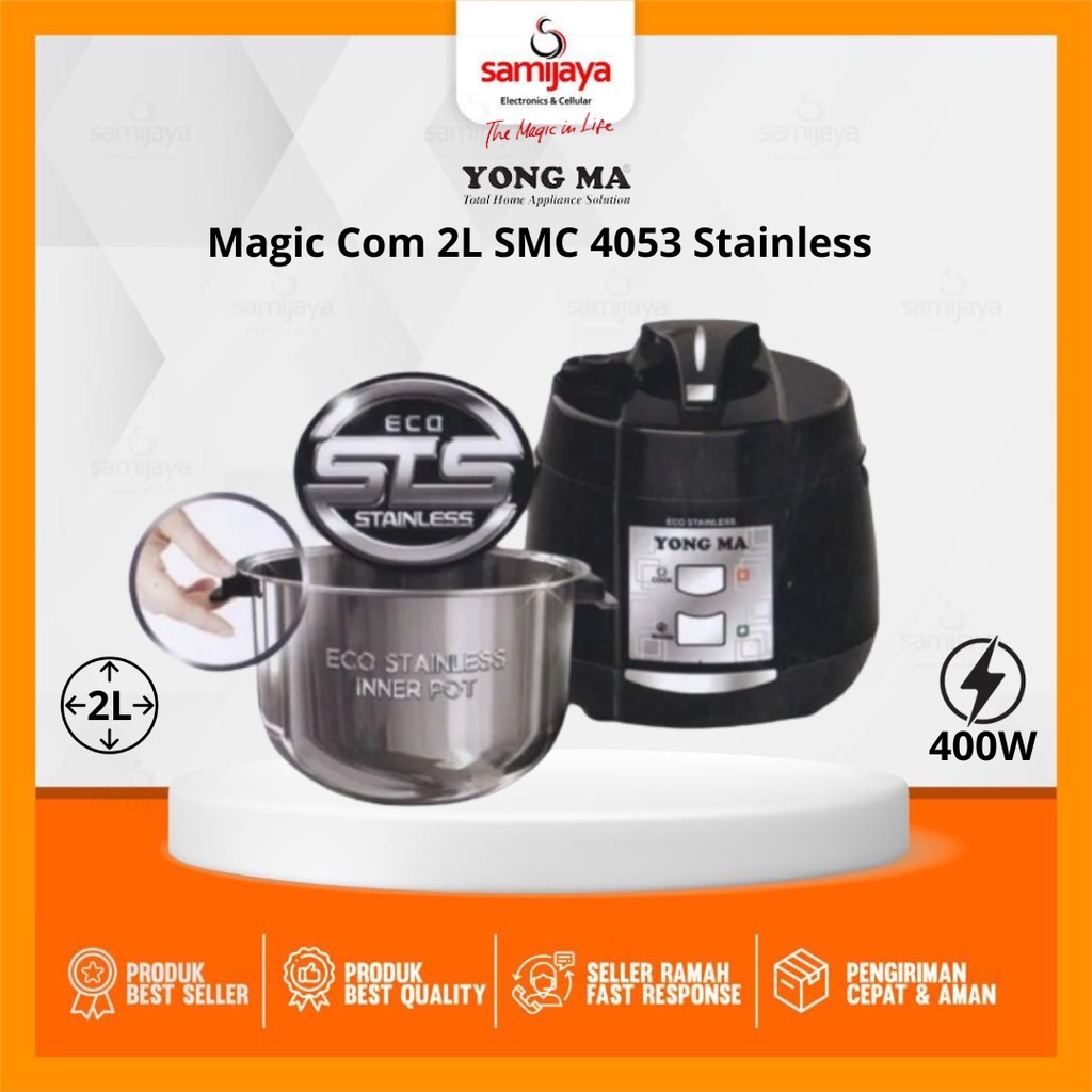 Jual MAGIC COM YONGMA SMC-4053 RICE COOKER YONG MA 2 LITER 4053 ...