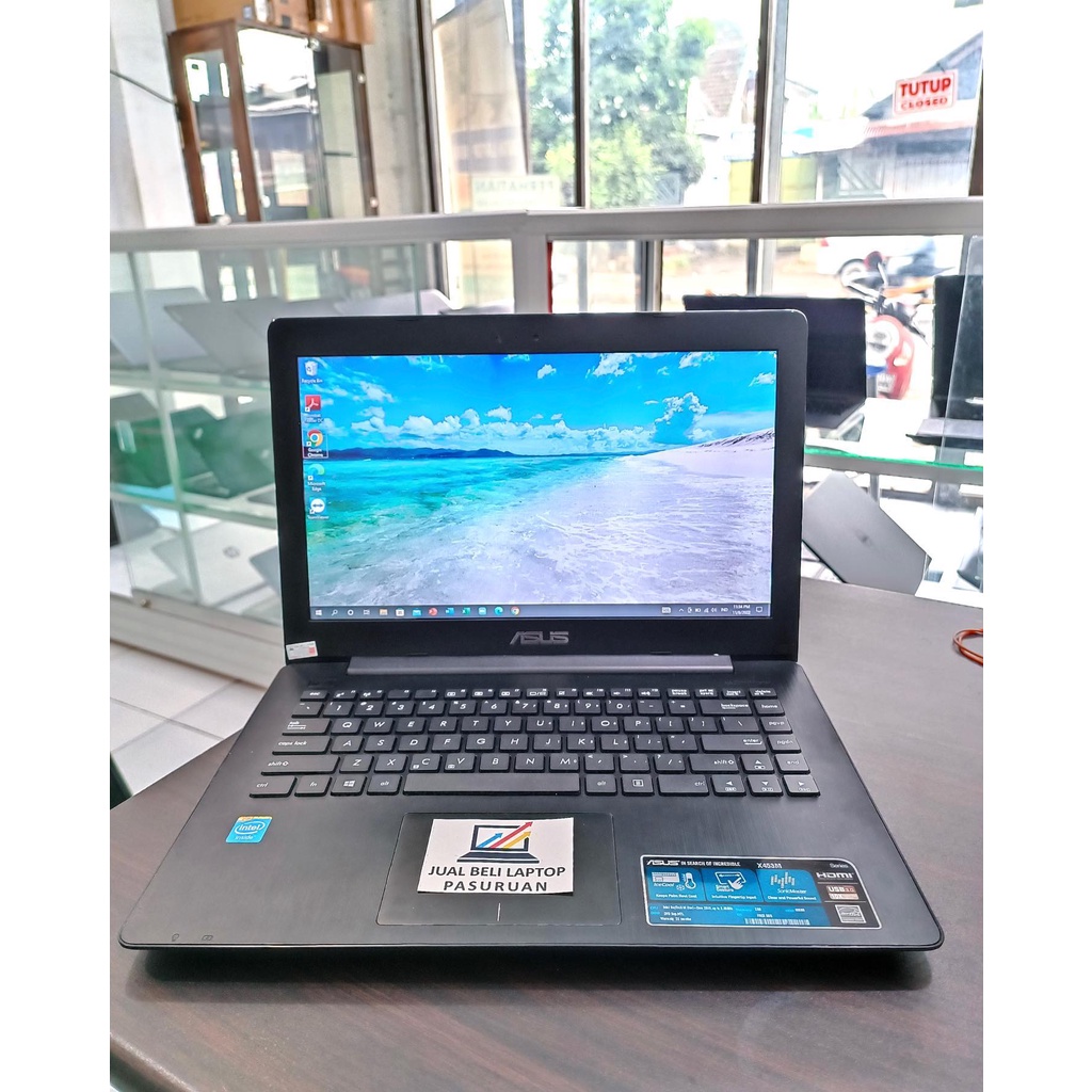 Jual ASUS X453MA, Intel Celeron N2840, ram 4gb, SSD 120gb, cocok untuk ...