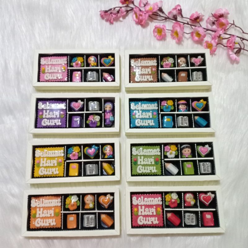 Jual K10-A Cokelat Hadiah Hari Guru Teachers Day Fiina de choco Kemasan ...