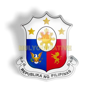 Jual Collar Pin Coat of Arms Philippines - Pin Lambang Filipina ...