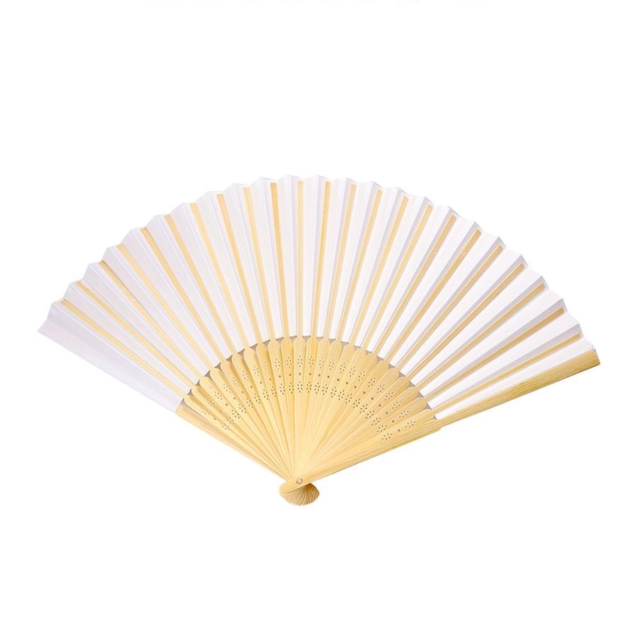 Jual Kipas Kertas Putih @25 Cm Atau 21 Cm / Kipas Kertas Paper Fan ...