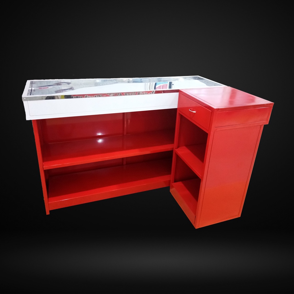 Jual MEJA KASIR MINIMARKET/ MEJA KASIR TOKO/ MEJA KASIR STANDART ...