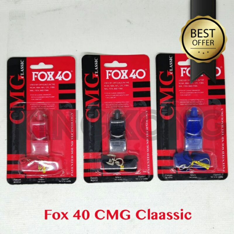 Jual PLUIT FOX 40 CLASSIC WHISTLE PLUIT FOX 40 CLASSIC WASIT PARKIR ...