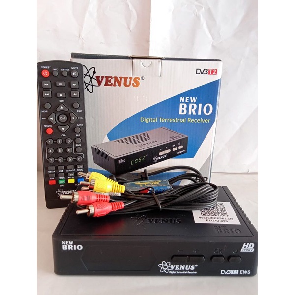 Jual SET TOP BOX STB DVBT 2 VENUS BRIO DIGITAL ANTENA UHF | Shopee ...