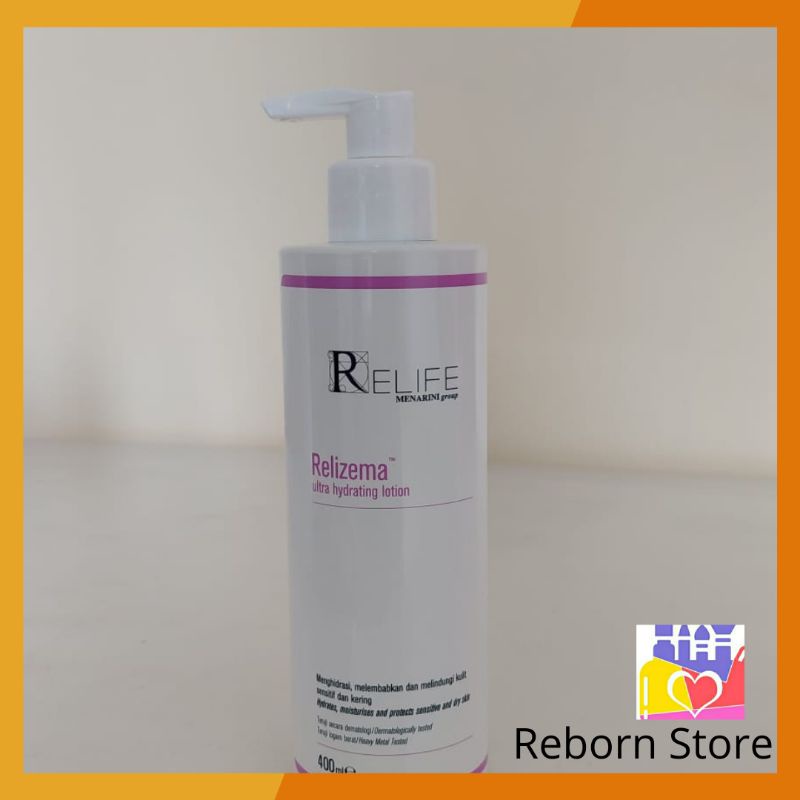Jual RELIFE RELIZEMA ULTRA HYDRATING LOTION 400ML | Shopee Indonesia