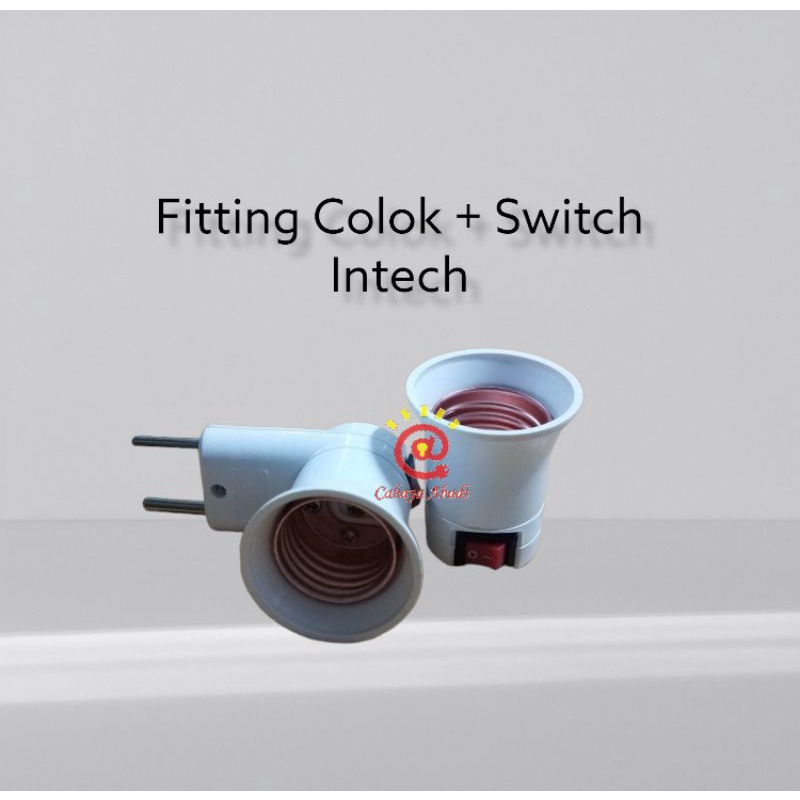 Jual Fitting Colok Saklar / Fitting Colok E27 / Fitting Colok Switch ...