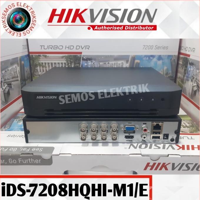 Jual Dvr Hikvision Ids 7208Hqhi-M1/E Turbo Acusense Dvr Terbaru ...