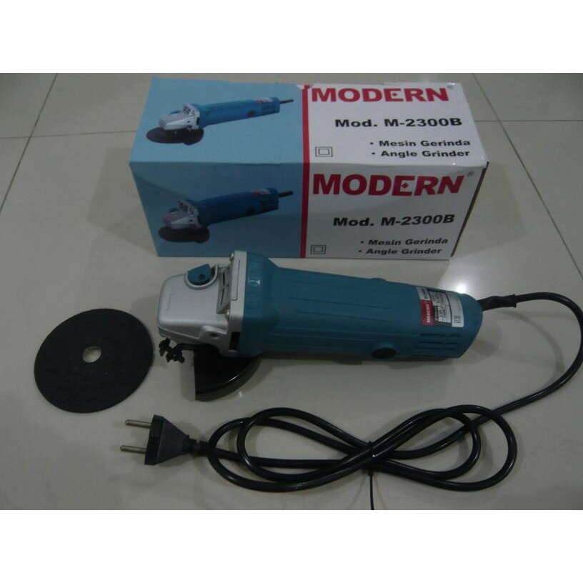 Jual MODERN 2300 B Mesin Grinda 540 W Gerinda Tangan 4" M2300 Angle ...