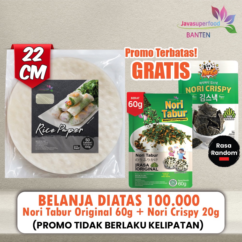 Jual Banh Trang High Quality Rice Paper 22 cm / Rice Paper / Kulit ...