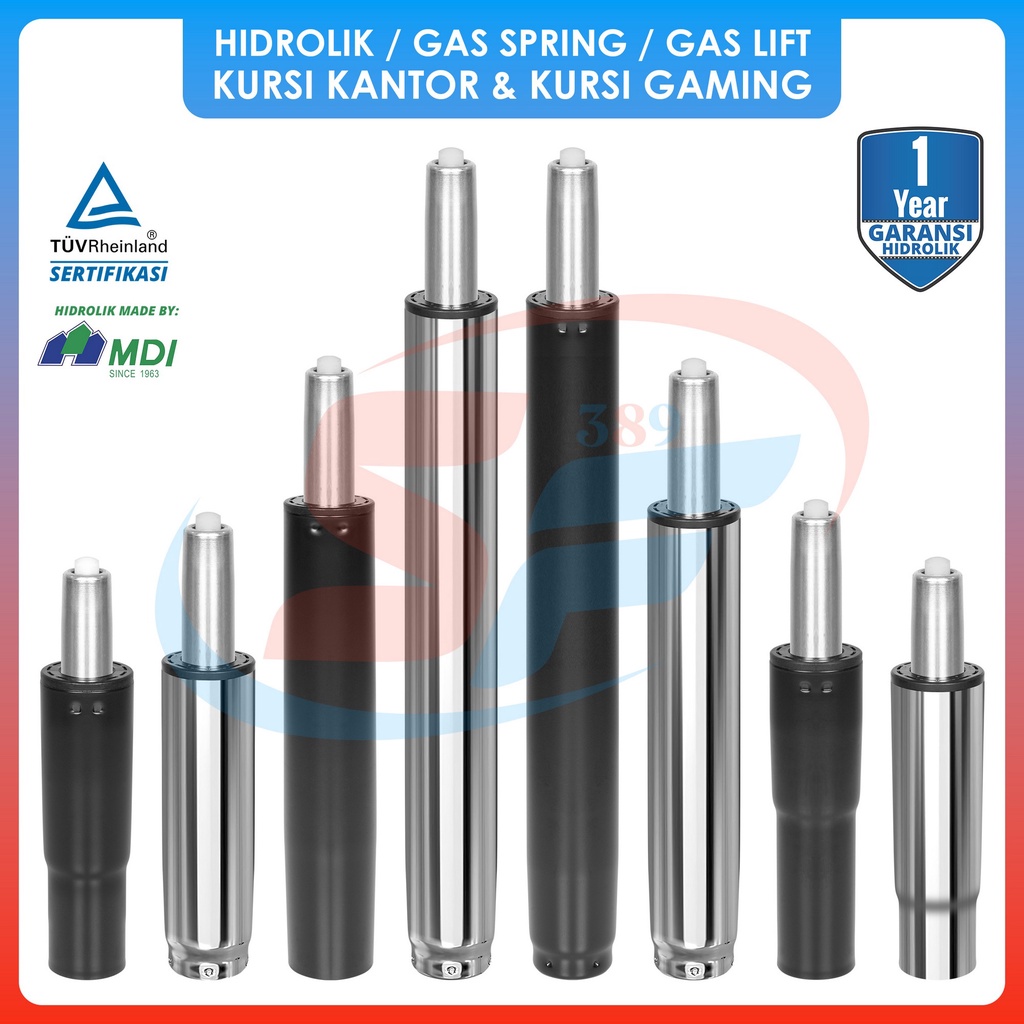 Jual Hidrolik Kursi Kantor Gas Lift Kursi Gaming Gas Spring Kursi Staff ...