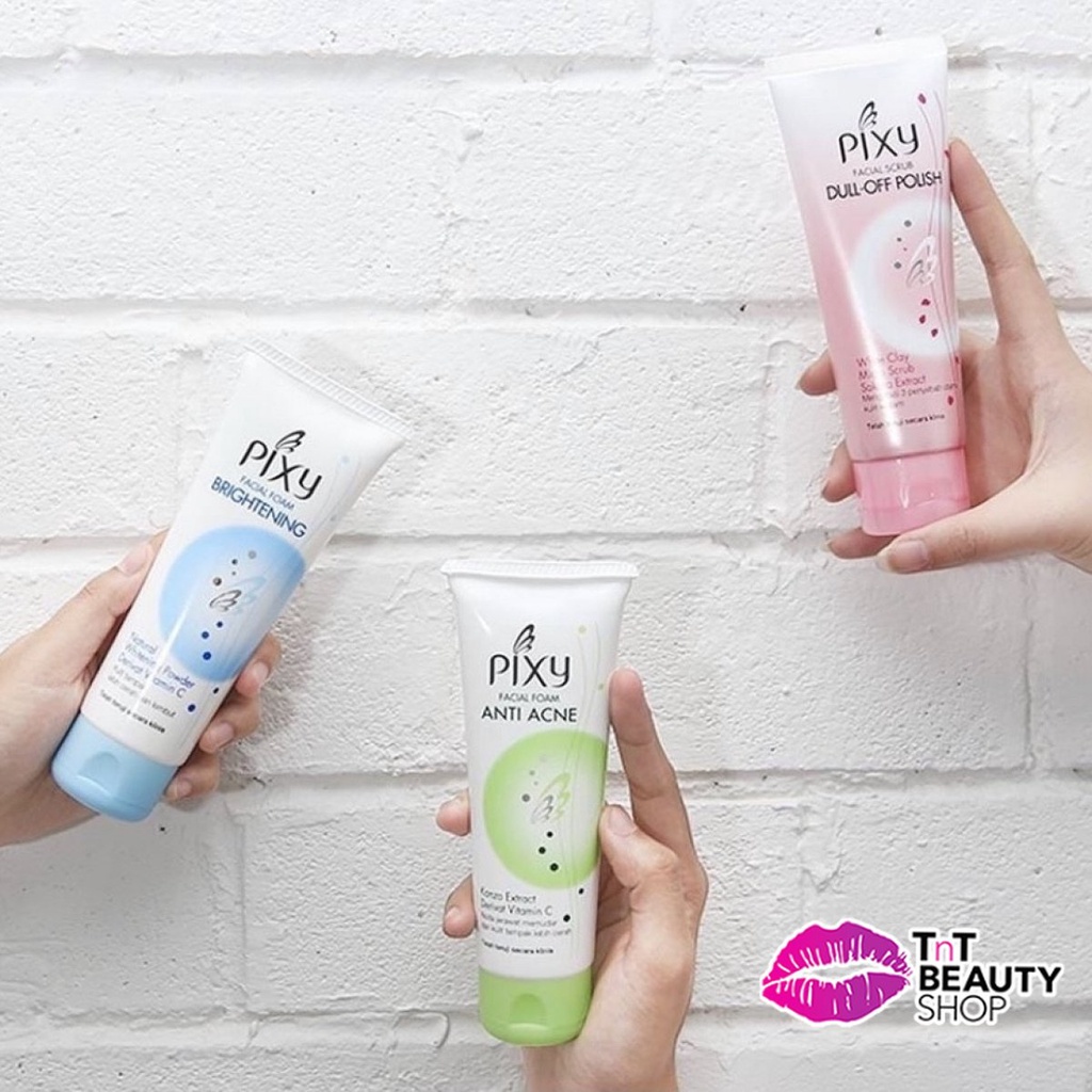Jual PIXY Facial Foam Anti Acne - Brightening - Pixy Facial Scrub Dull ...